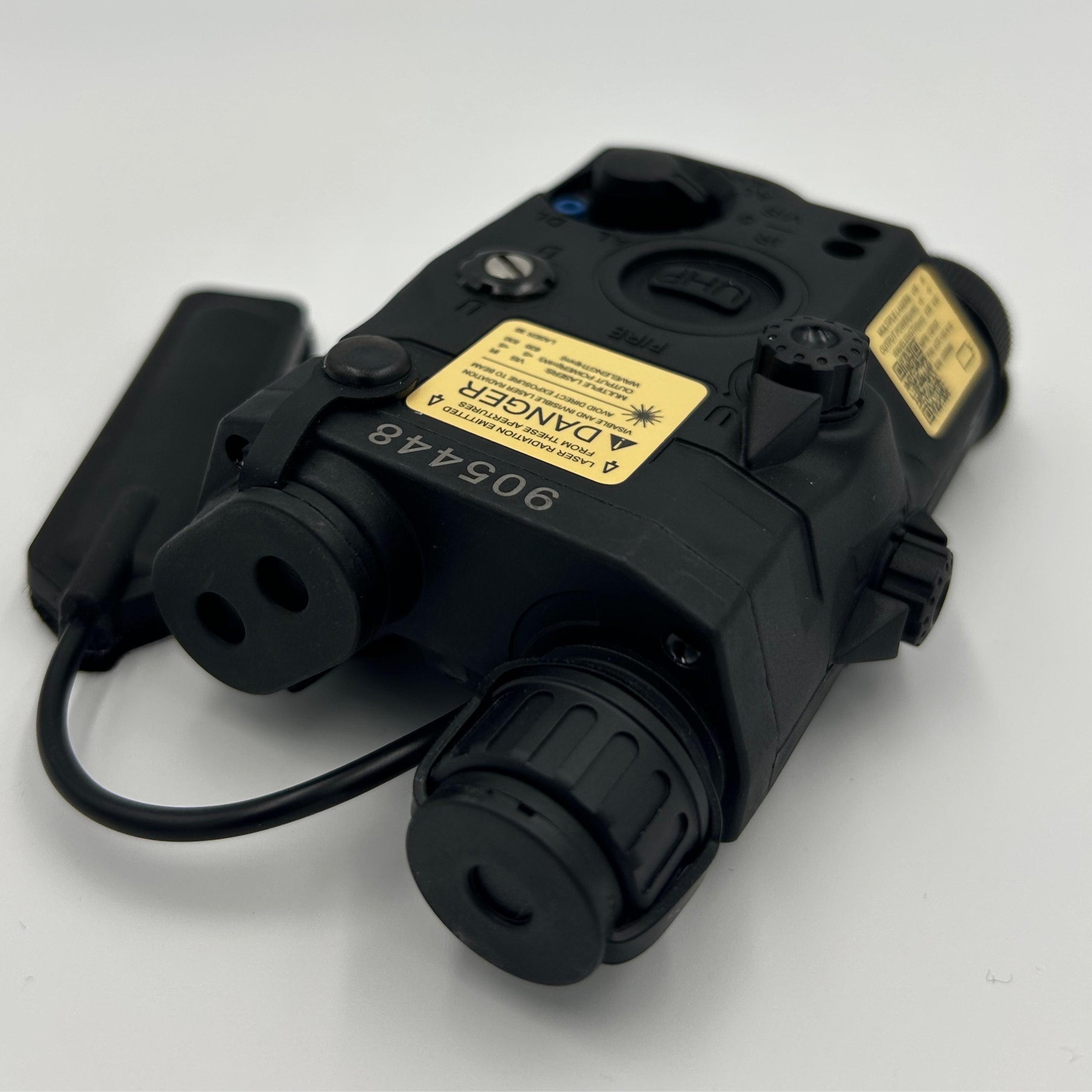 GK Tactical LA-5 PEQ15 Red Laser Aiming Module with IR - Black | HC2 Retail